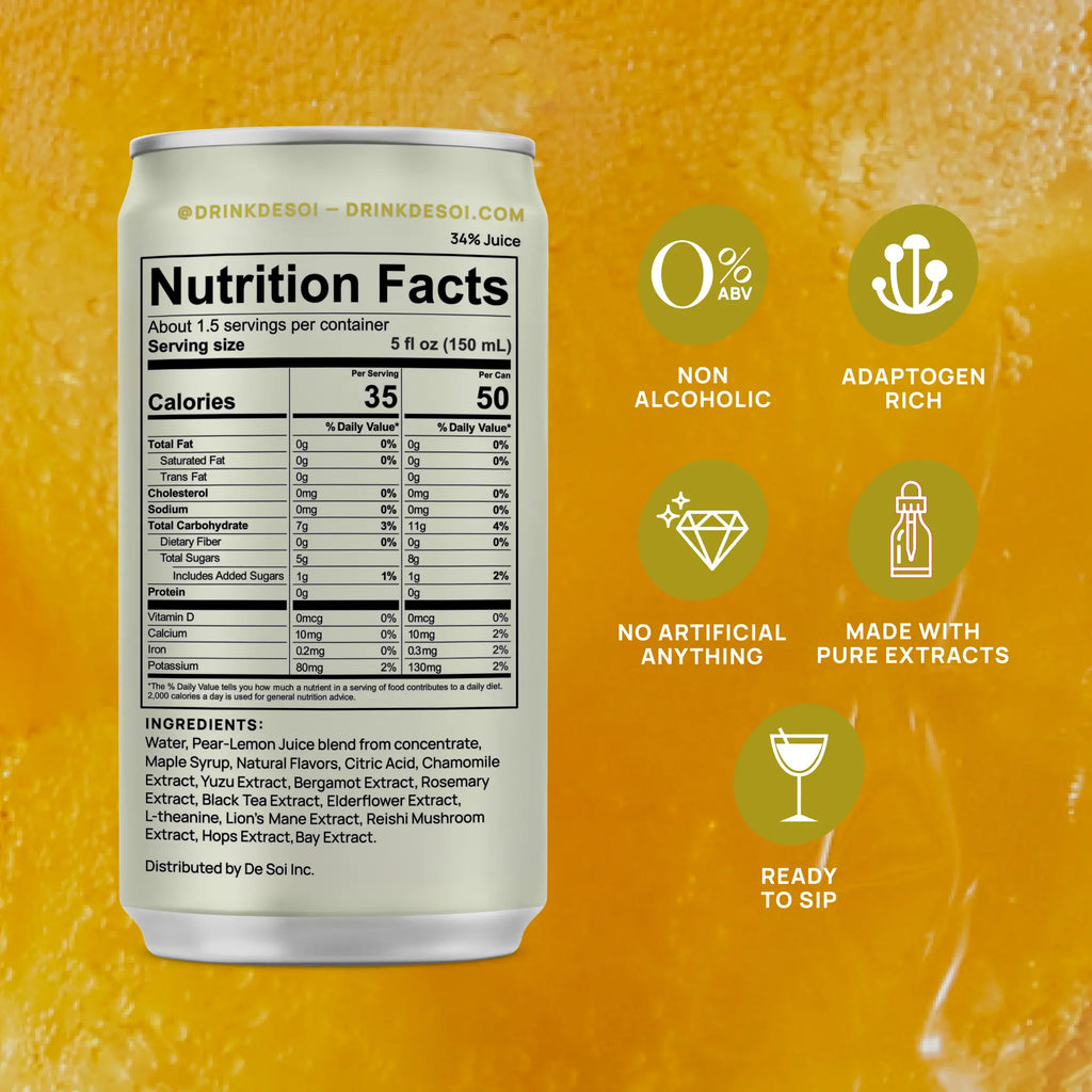 Golden Hour Can | Non-Alcoholic Apéritif | De Soi