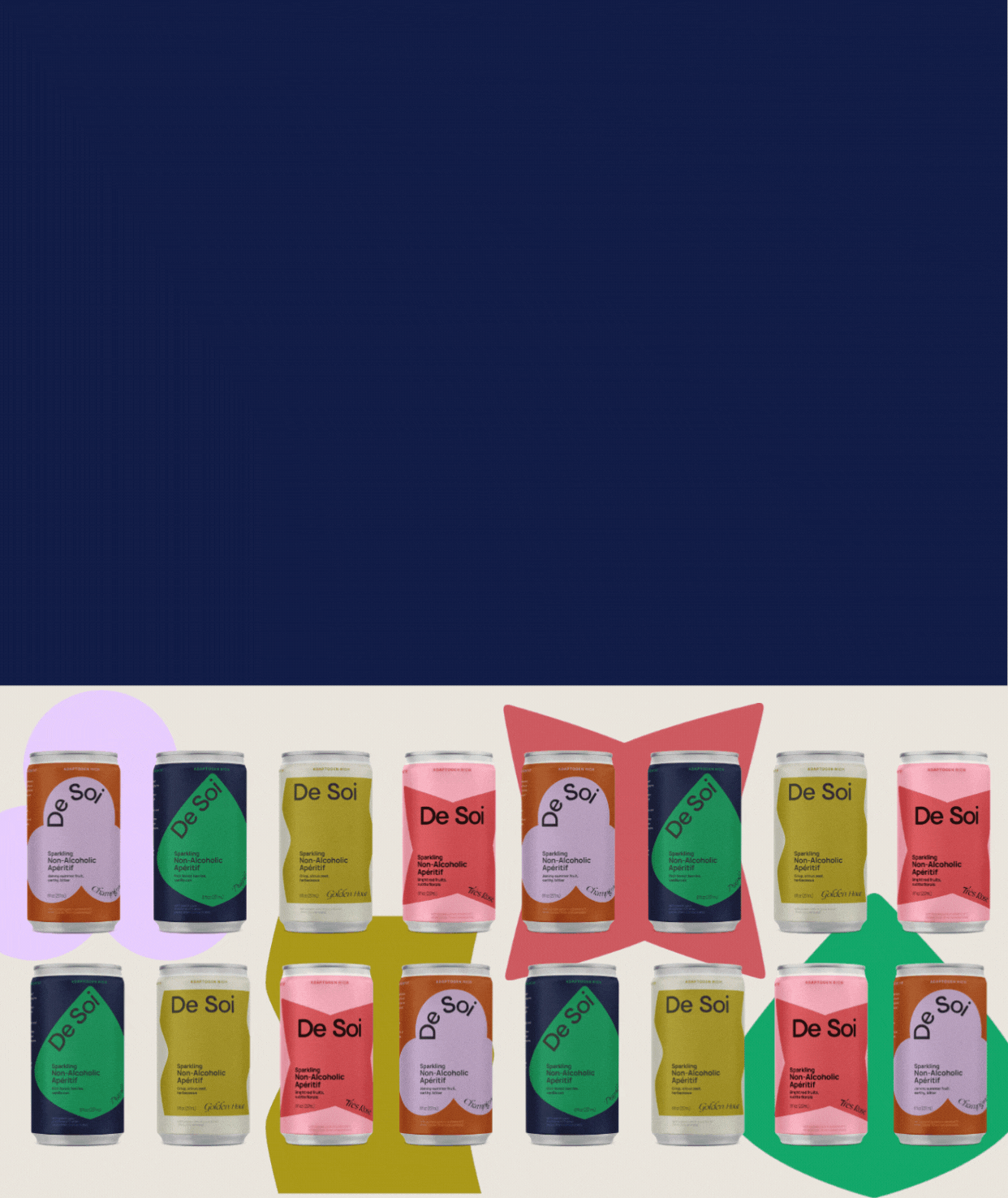 De Soi | Non-alcoholic apéritifs made with natural adaptogens